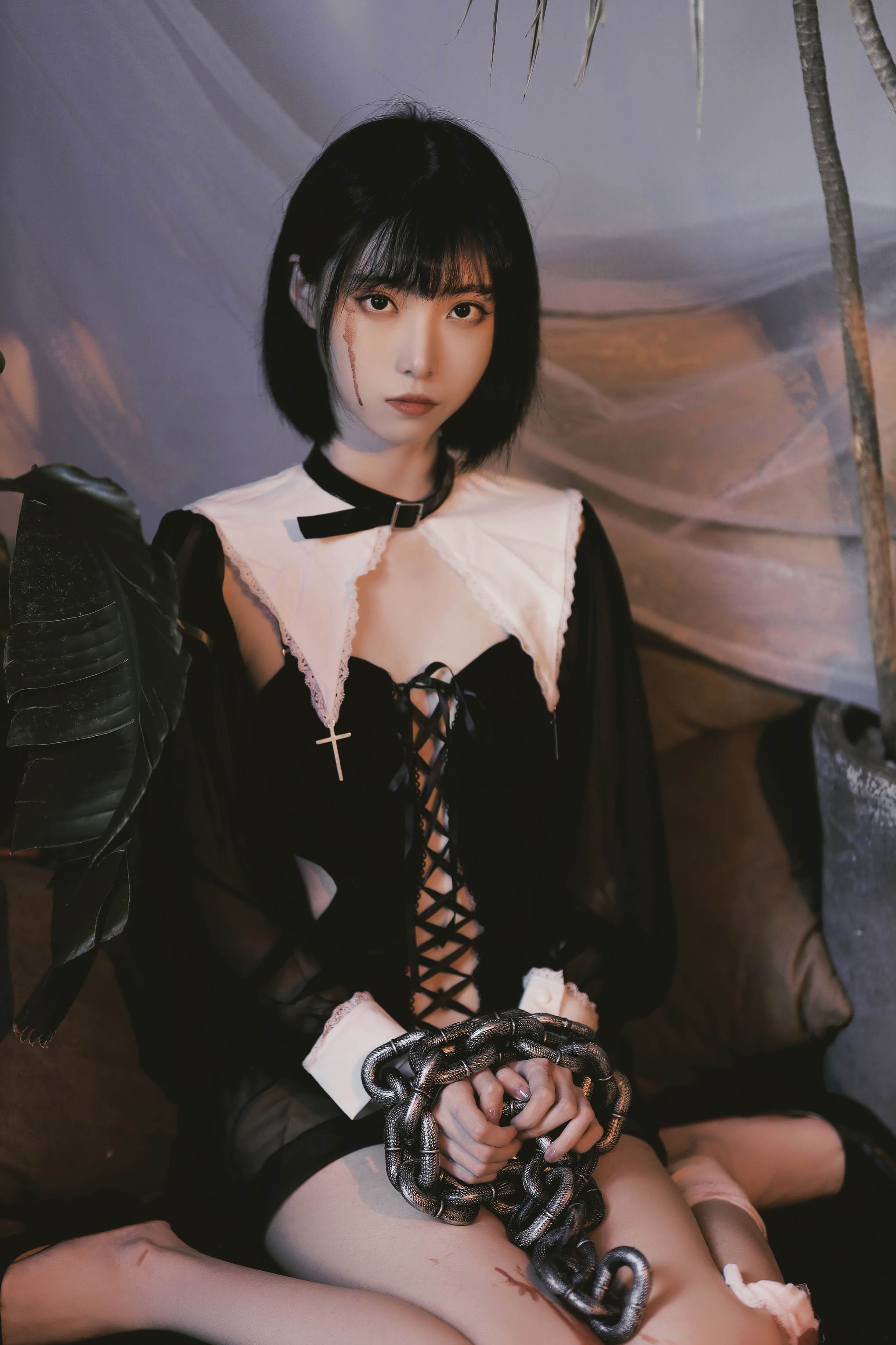 许岚LAN-修女创作 红与黑 [37P-416MB] - 柚子肉