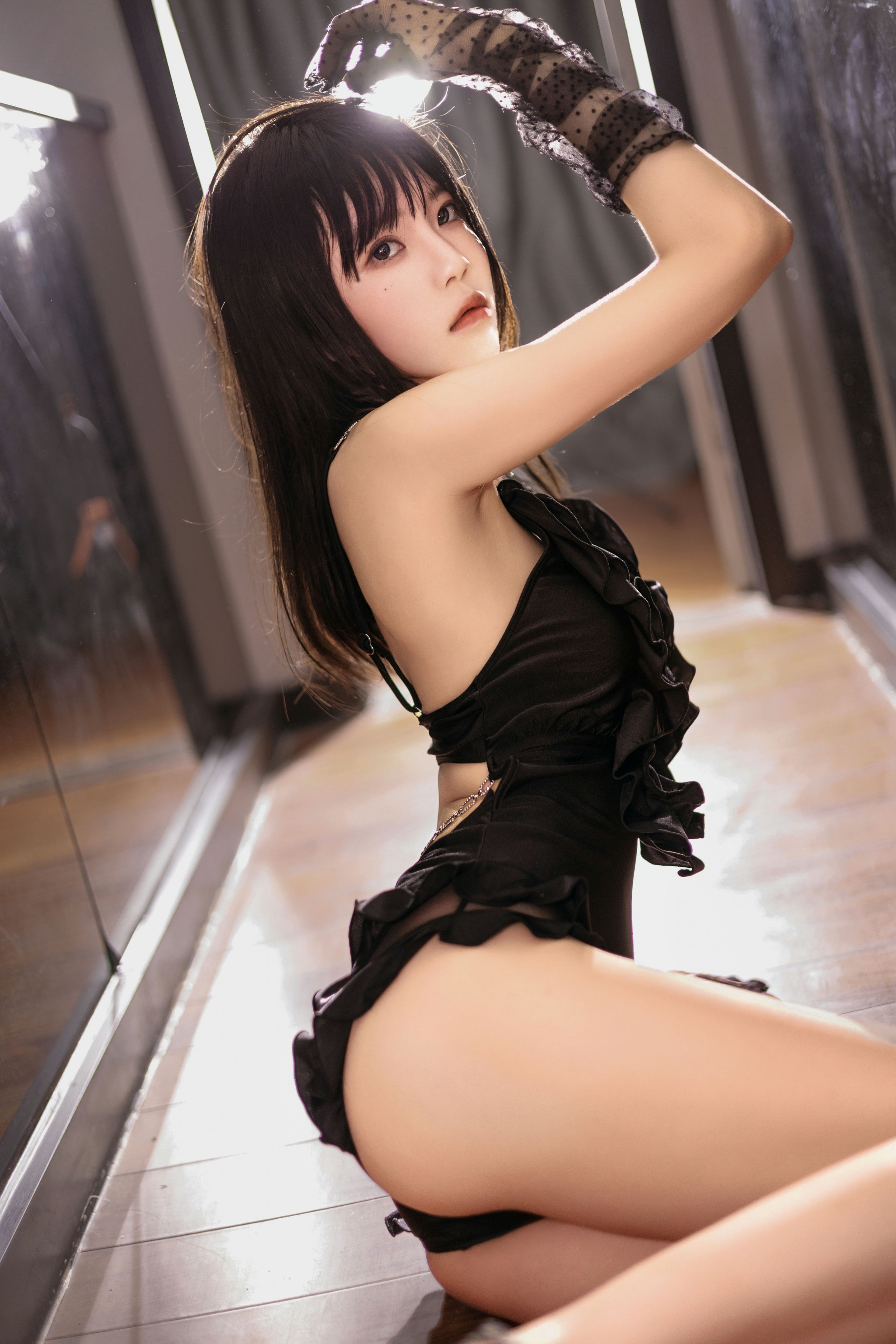 【桜桃喵】透明女仆 [46P2V-2.60GB] - 猫爪