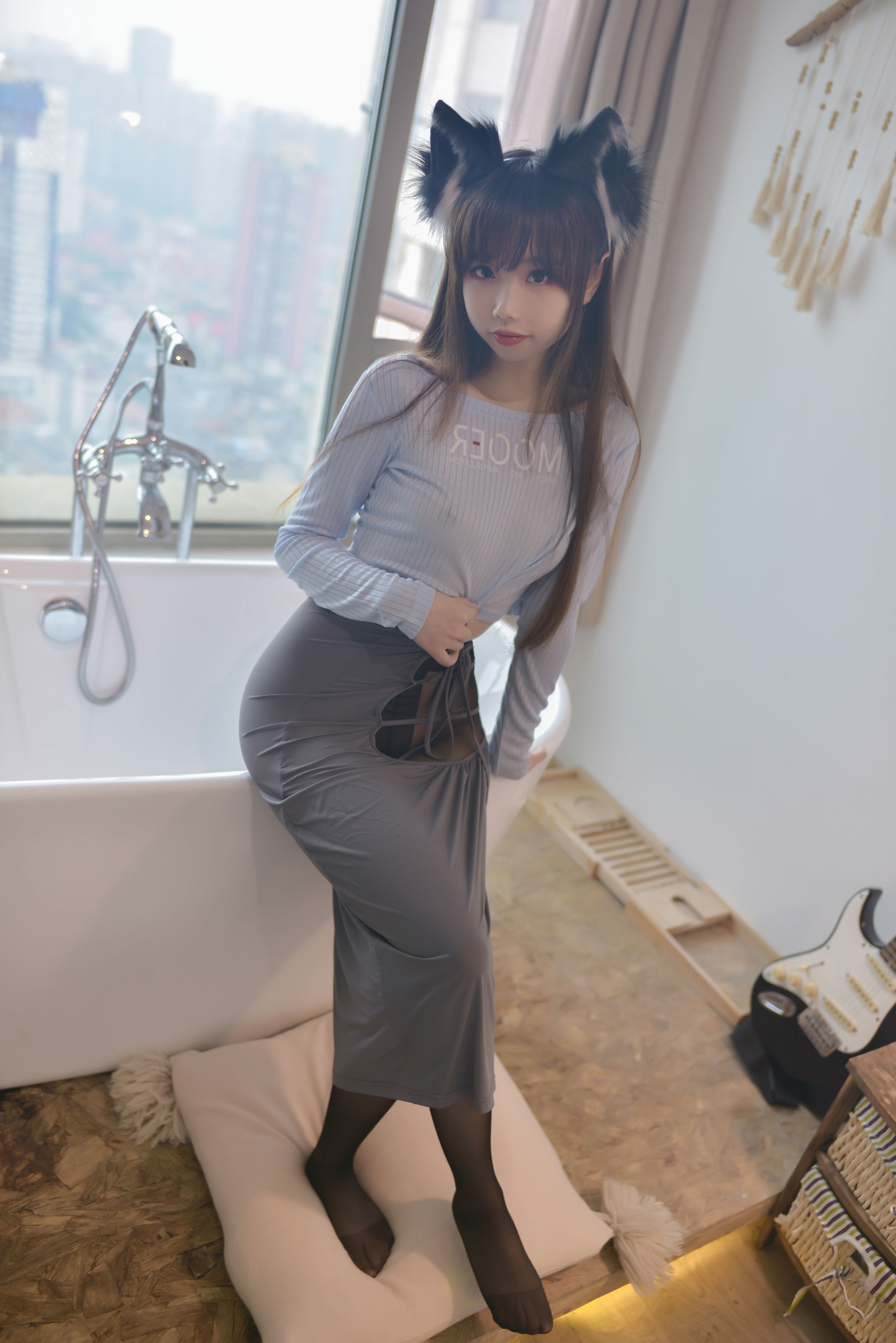 【雪琪SAMA】Vol.23 吉他妹妹 [60P-496MB] - 猫爪