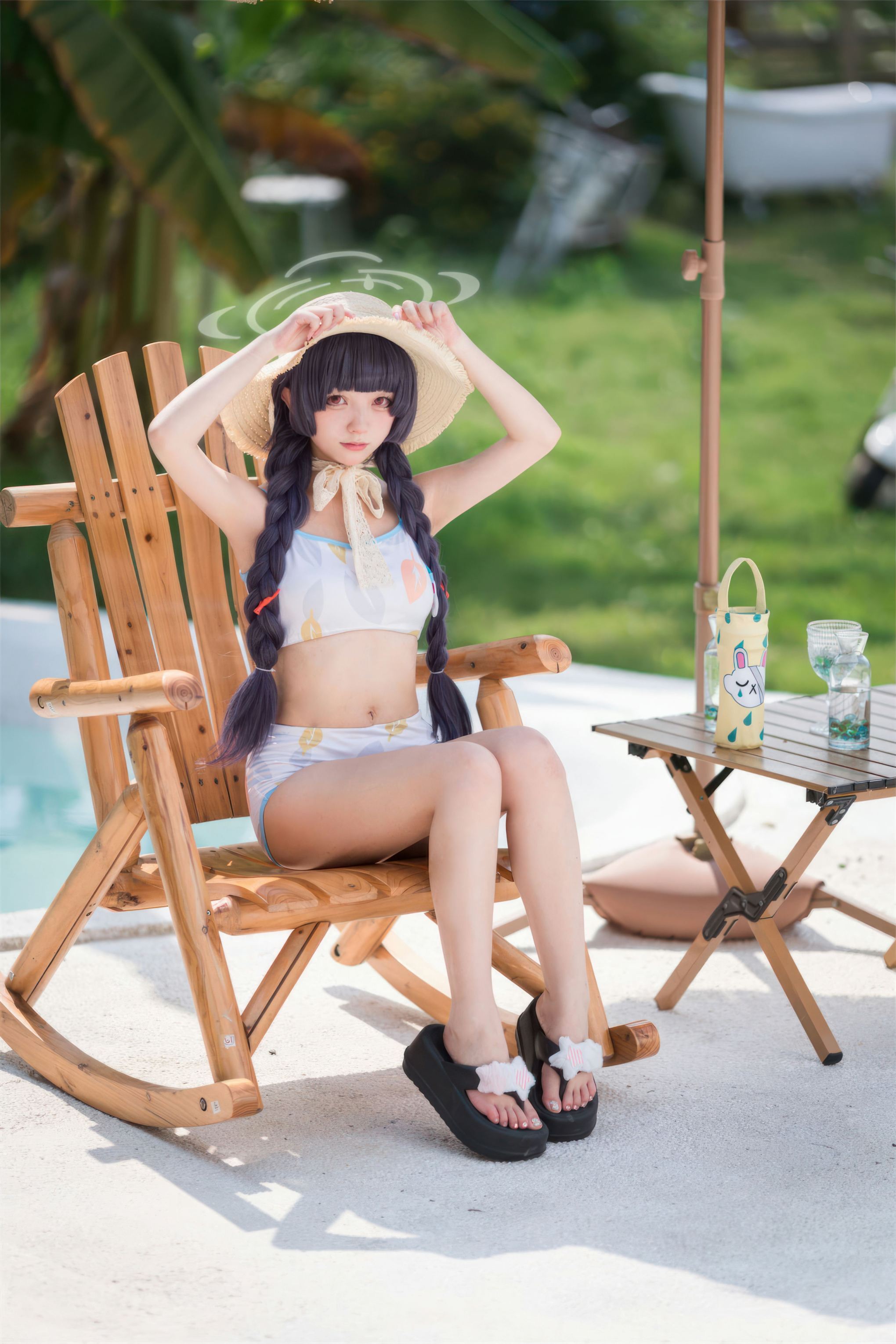 花铃Hana-碧蓝档案 美游泳装 [41P-304MB] - 柚子肉