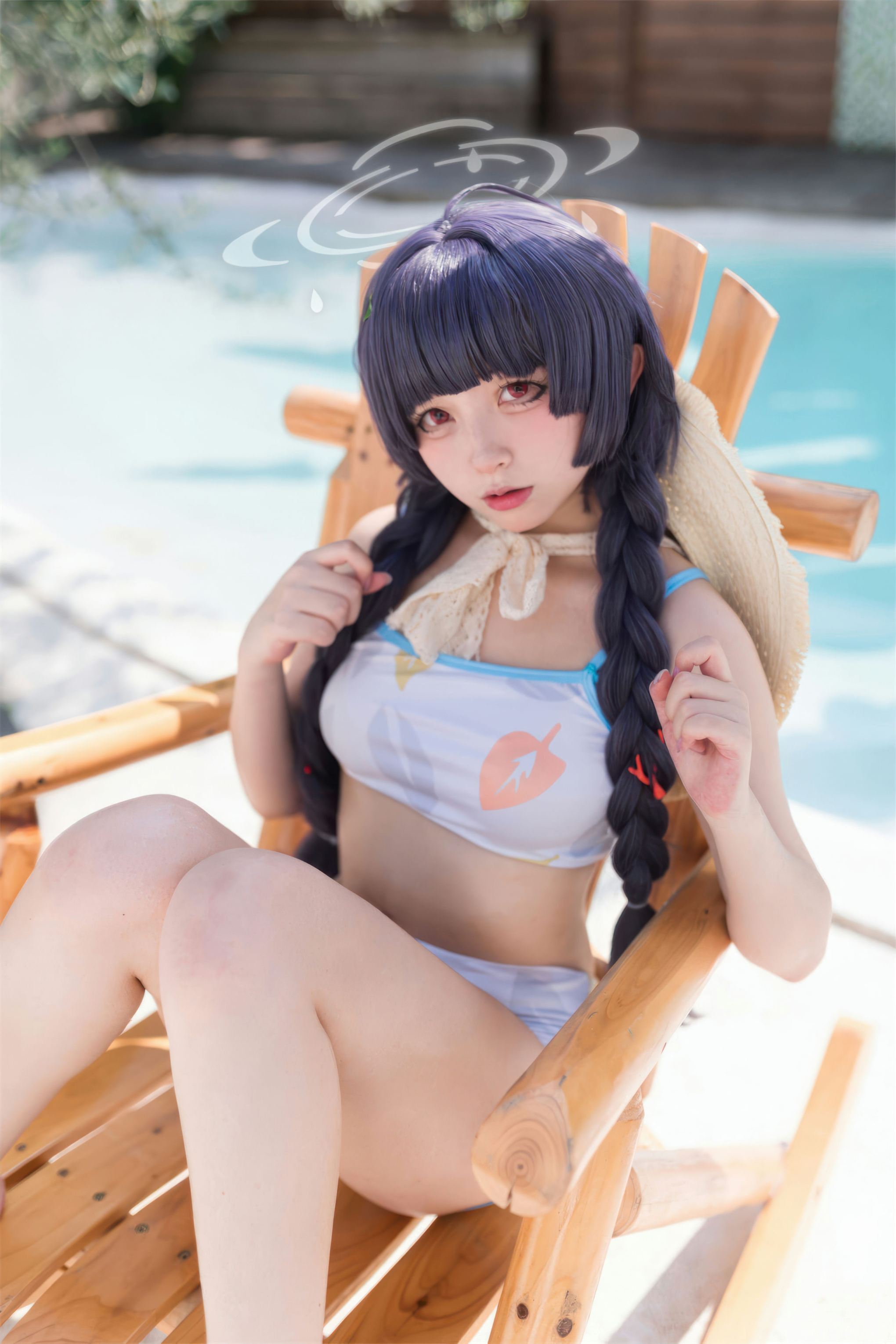 花铃Hana-碧蓝档案 美游泳装 [41P-304MB] - 柚子肉