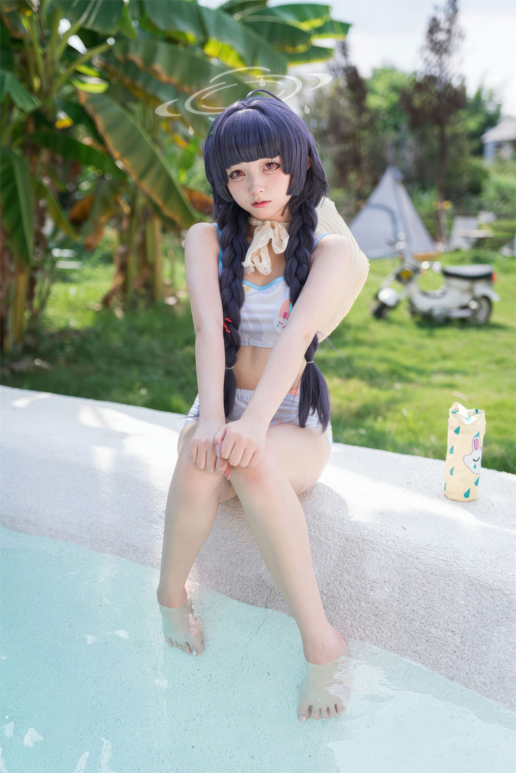 花铃Hana-碧蓝档案 美游泳装 [41P-304MB] - 柚子肉