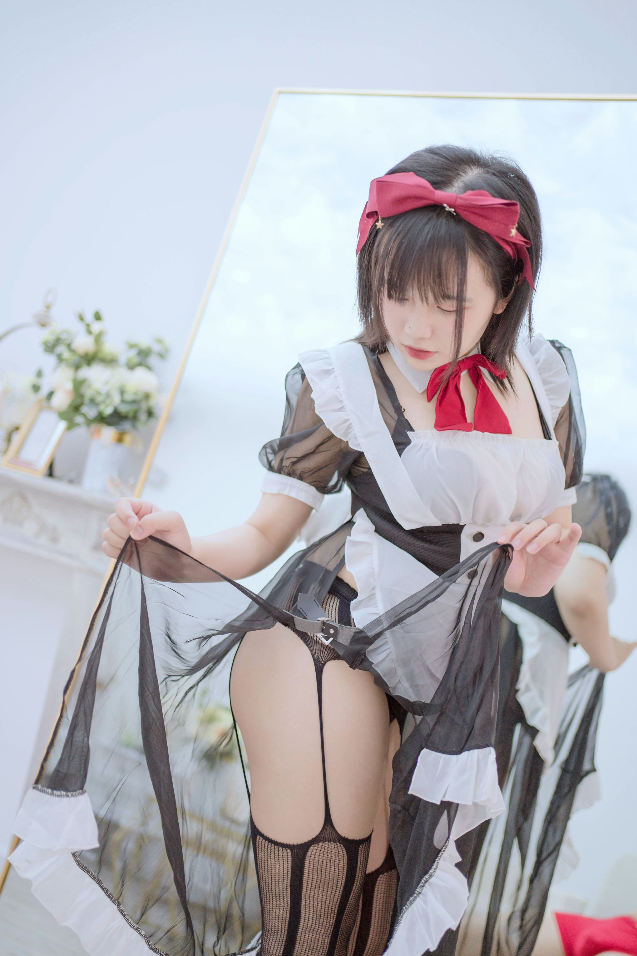 阿半今天很开心-透明女仆 [39P-166MB] - 柚子肉