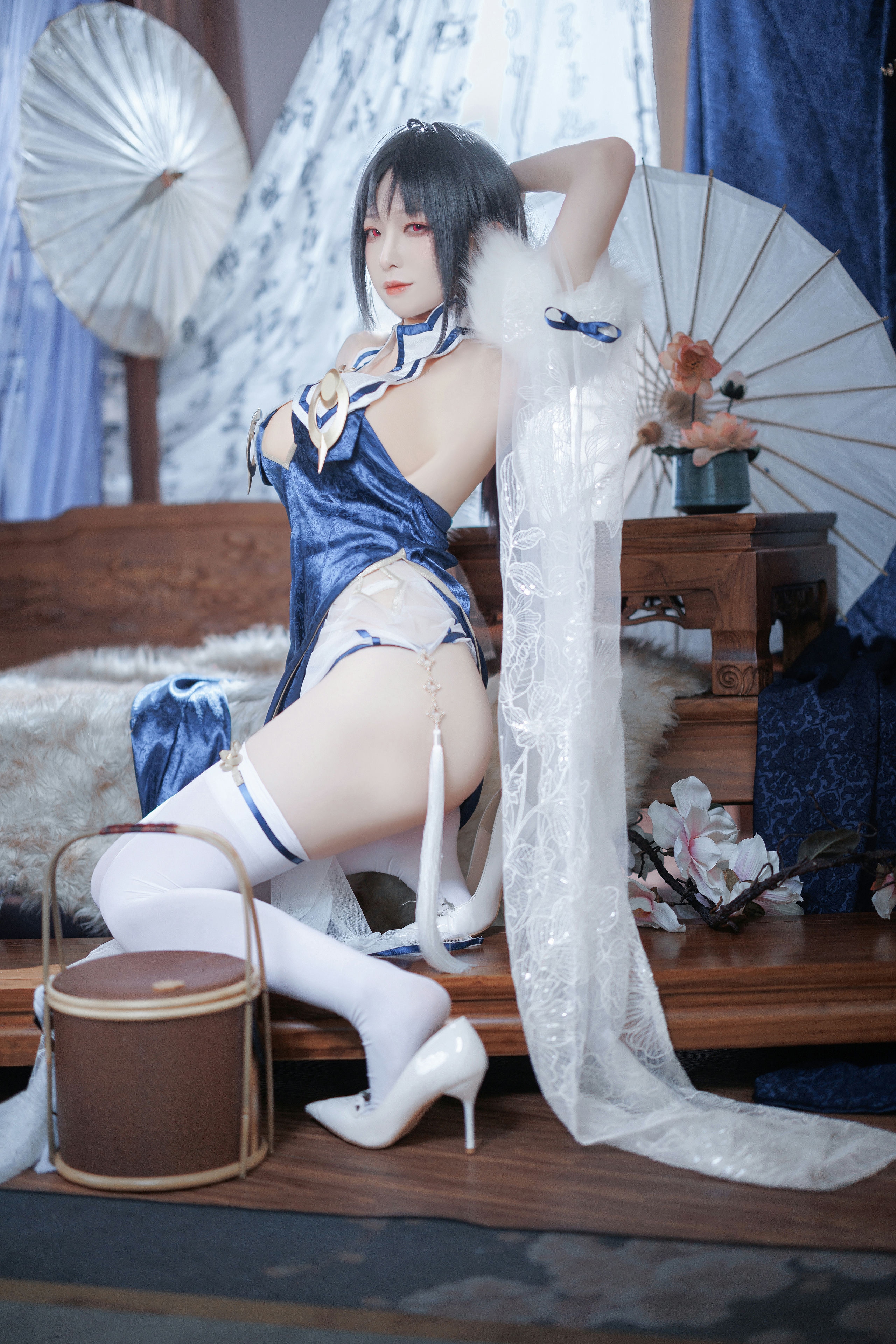 【封疆疆v】碧蓝航线 定安旗袍 [37P-506MB] - 猫爪