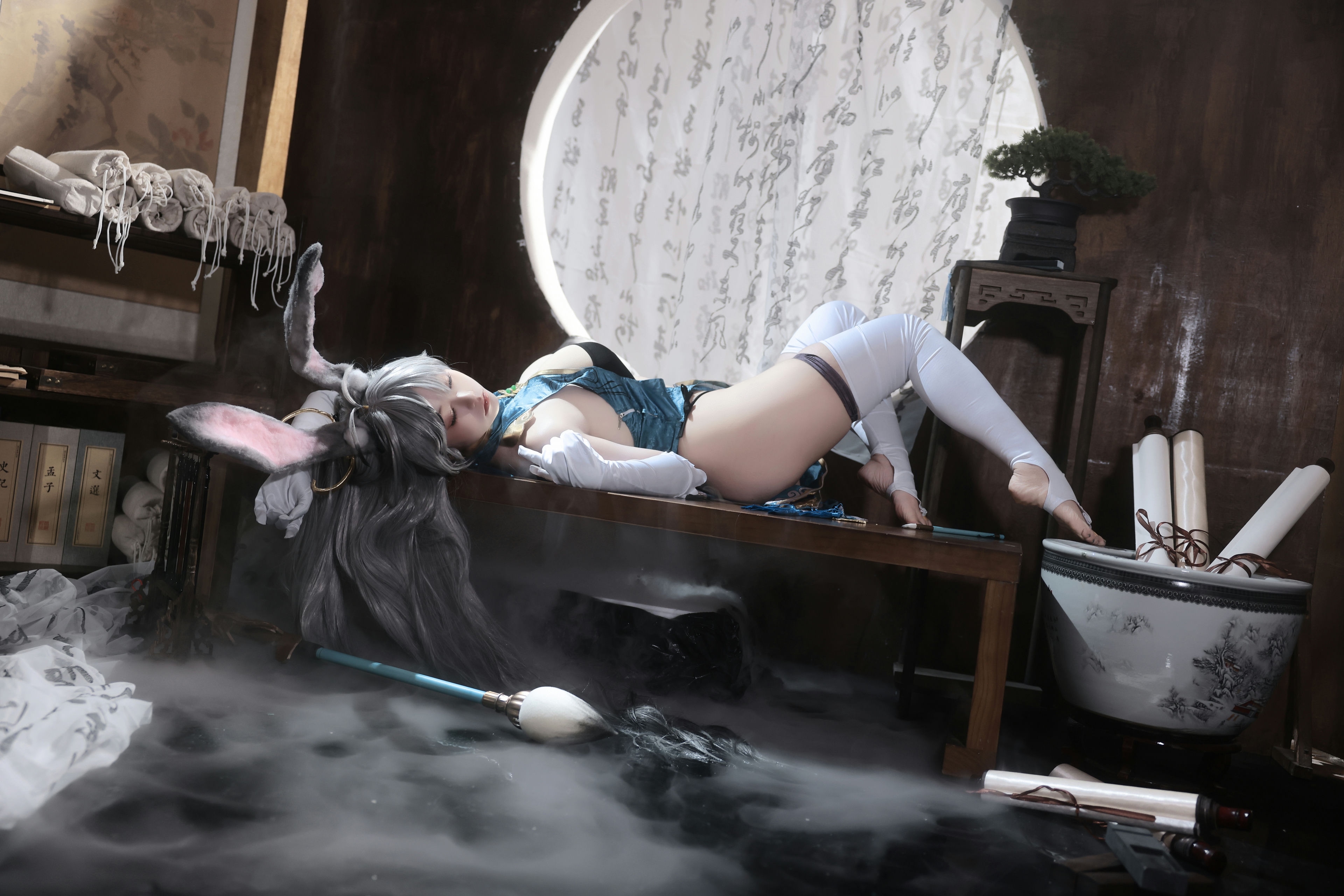 【G44不会受伤】镜月手办 [20P-287MB] - 猫爪