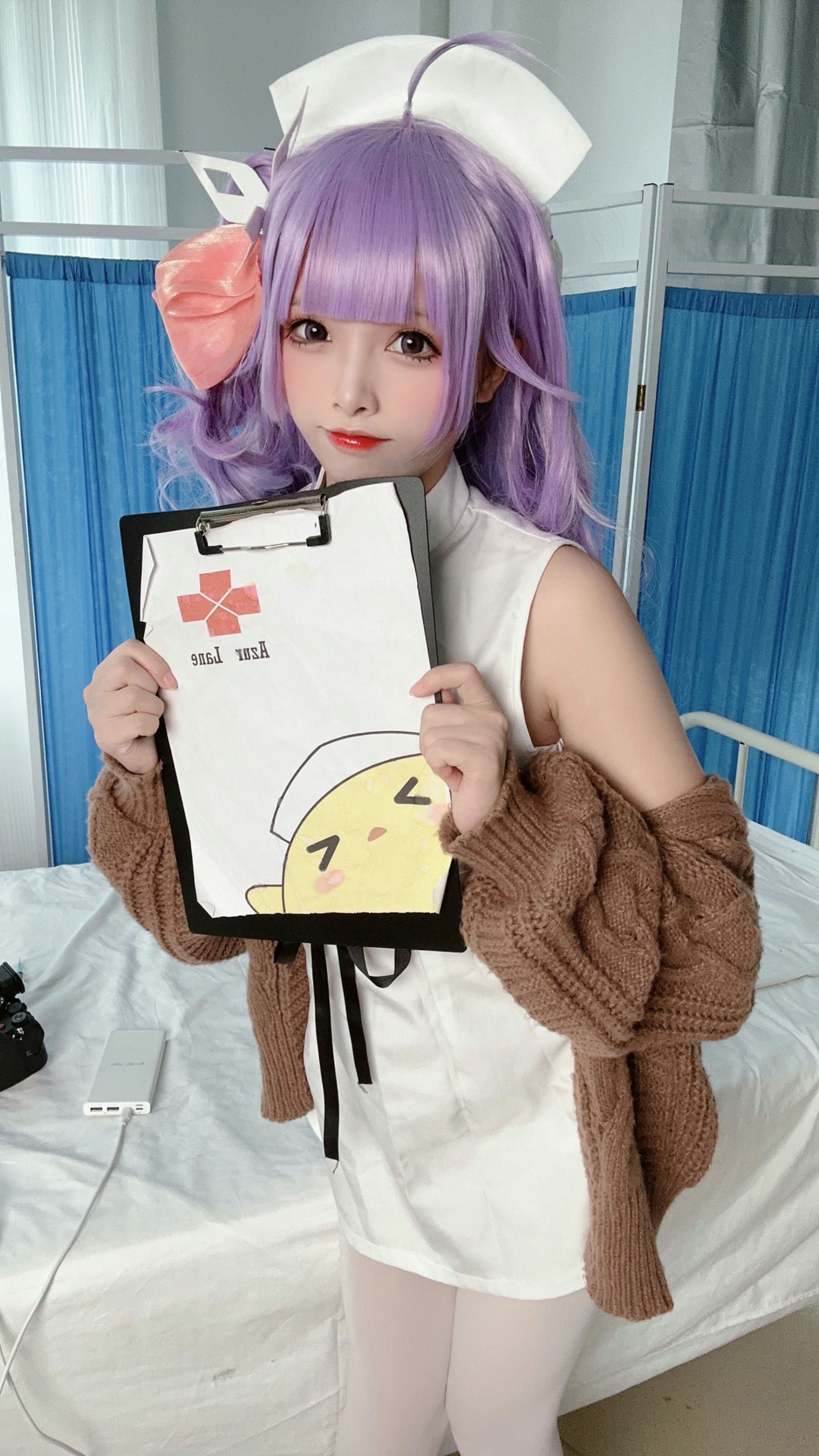 兔子兔子兔w-白丝独角兽 [26P-202MB] - 柚子肉