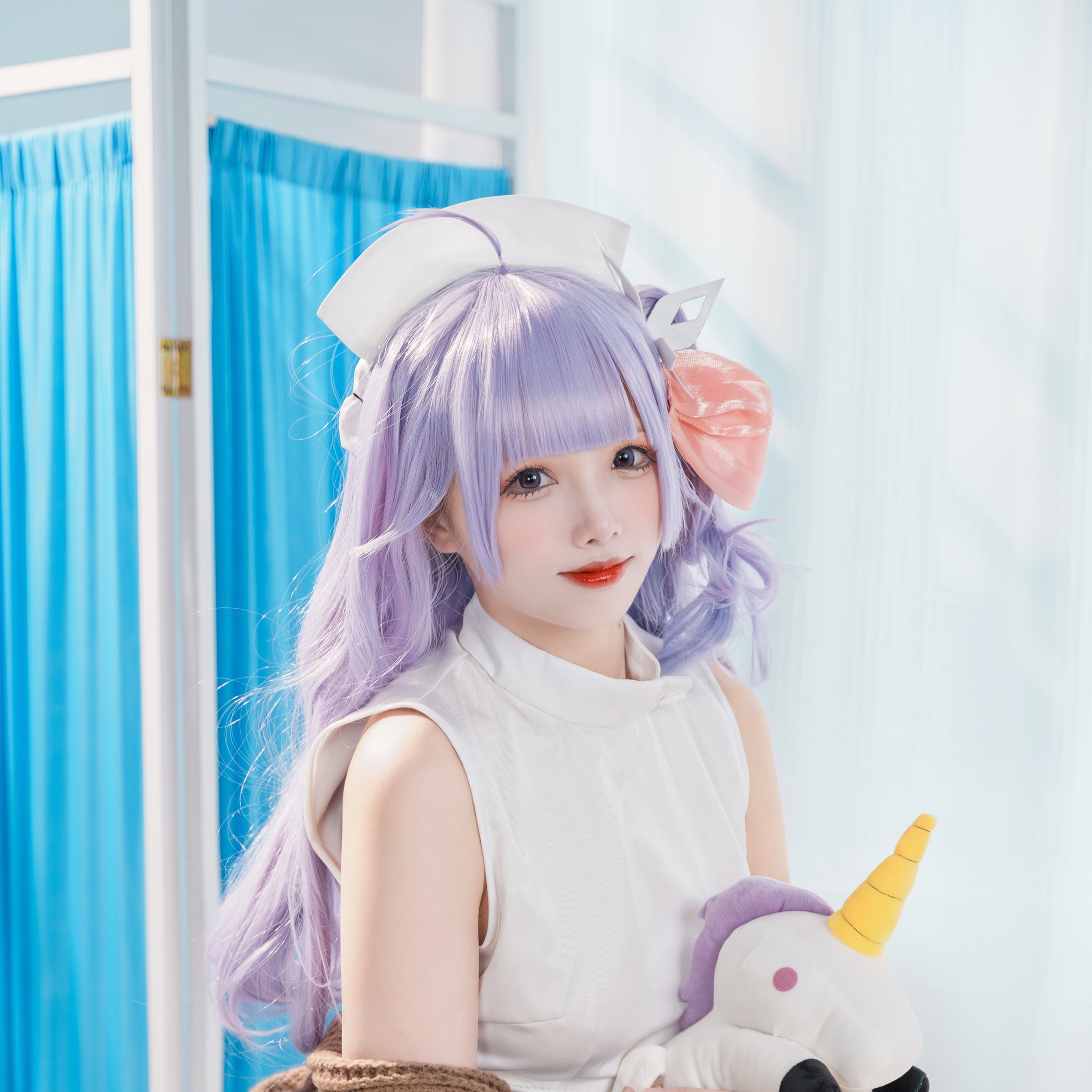 【兔子兔子兔w】白丝独角兽 [26P-202MB] - 猫爪