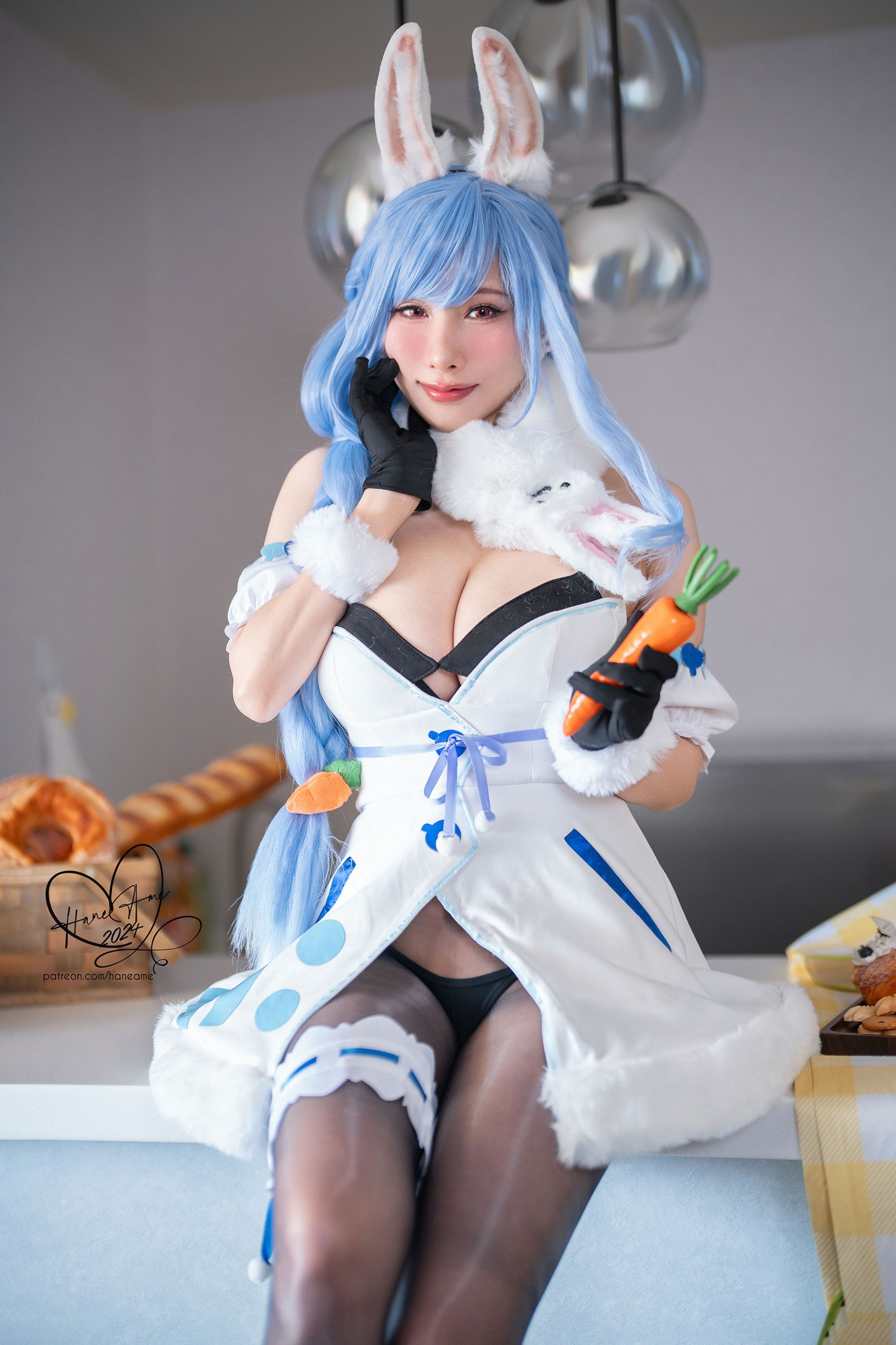 HaneAme雨波-2024年03月会员订阅合集 [144P8V-950MB] - 柚子肉