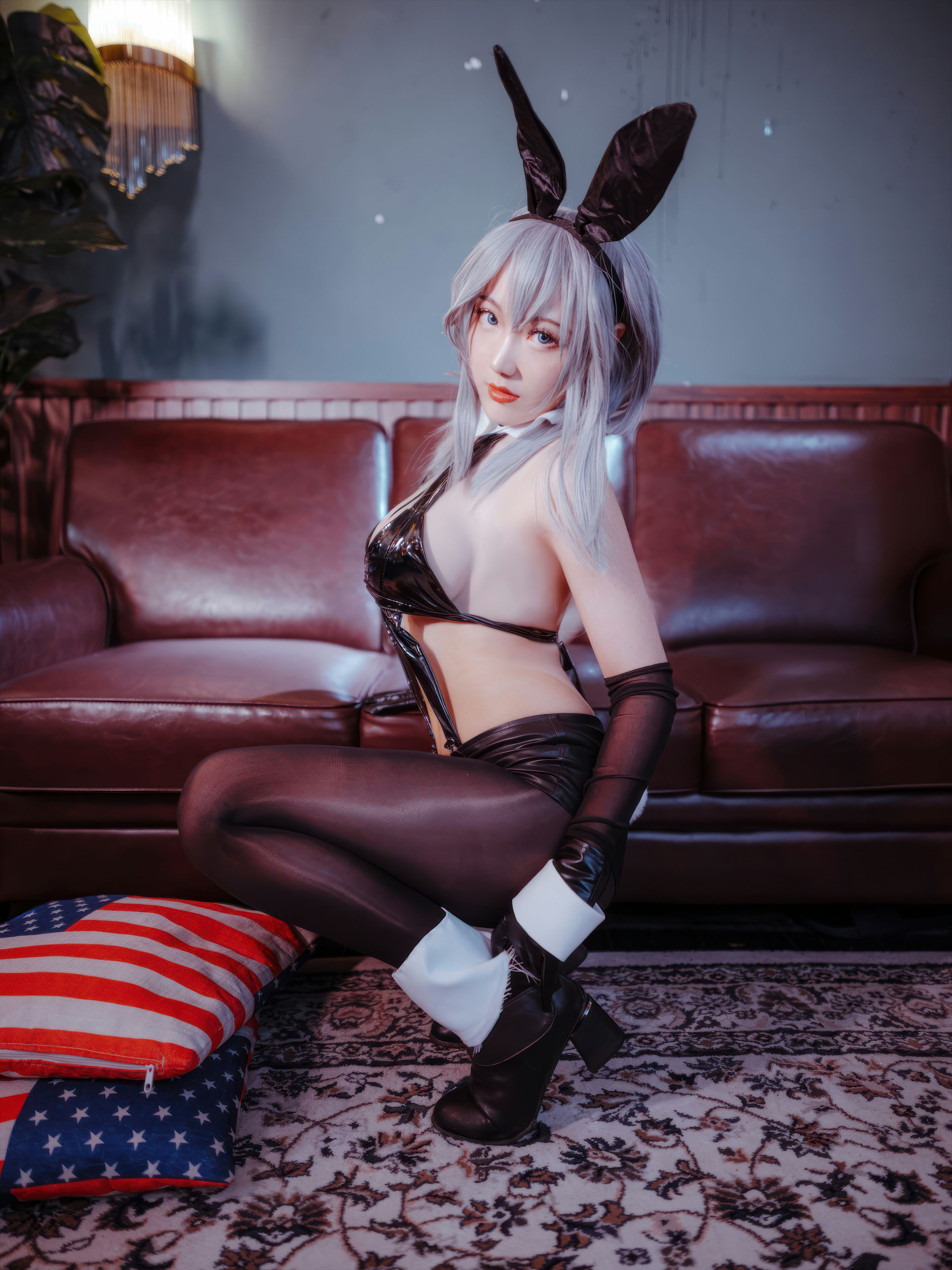 【刺青Poi】碧蓝航线 北卡罗来纳+华盛顿 兔女郎 [40P-309MB] - 猫爪