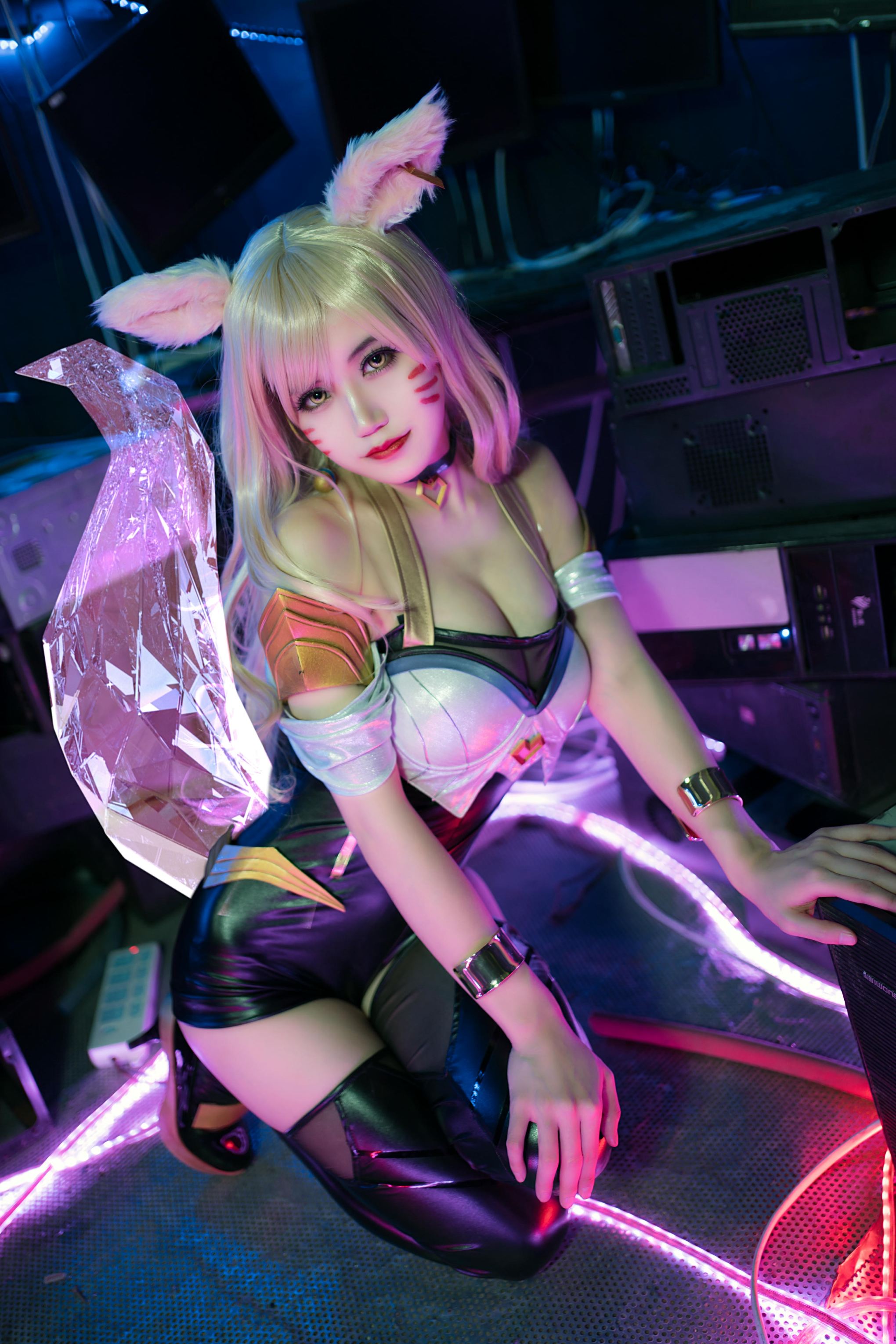 小仓千代w-舰长写真KDA阿狸 [20P-378MB] - 柚子肉