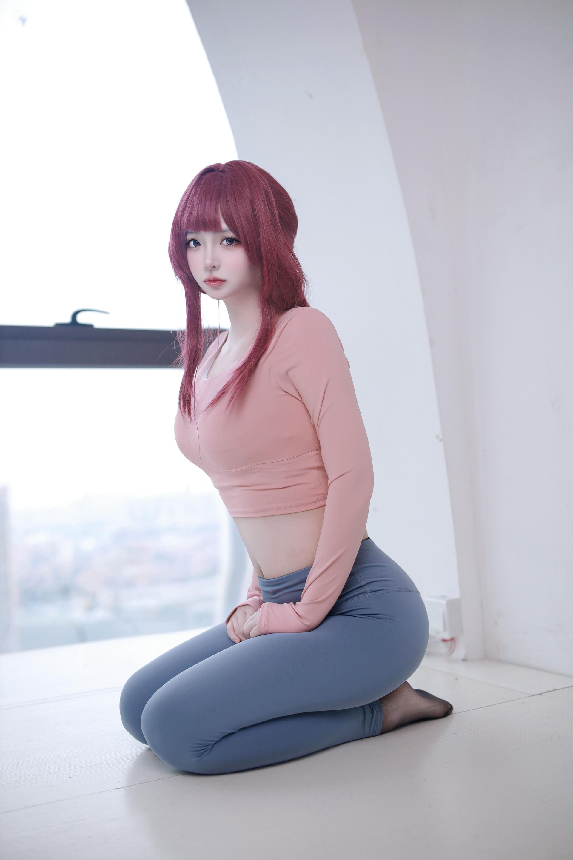 疯猫ss-2024年二月限定 瑜伽服 卡芙卡 [58P-844MB] - 柚子肉