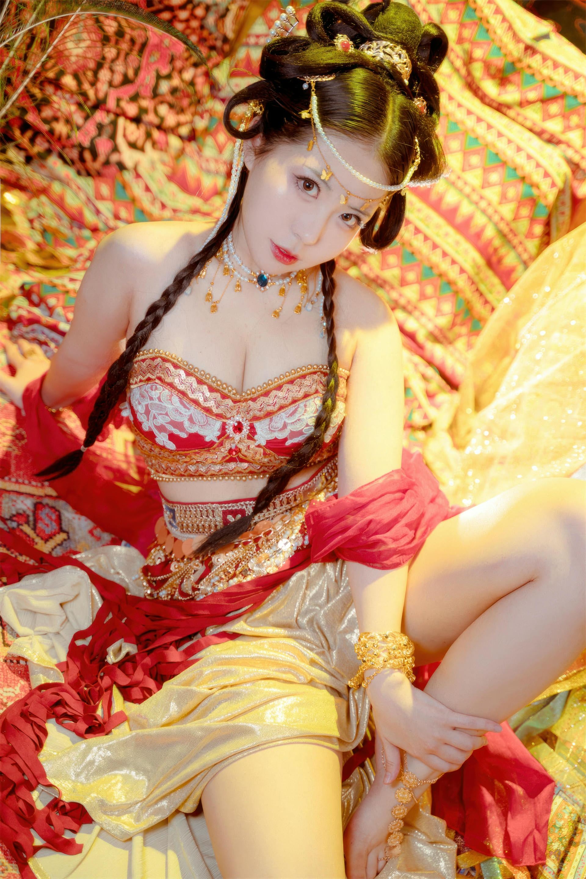 虎森森(嗷呜虎虎)-梦入敦煌 [66P-583MB] - 柚子肉