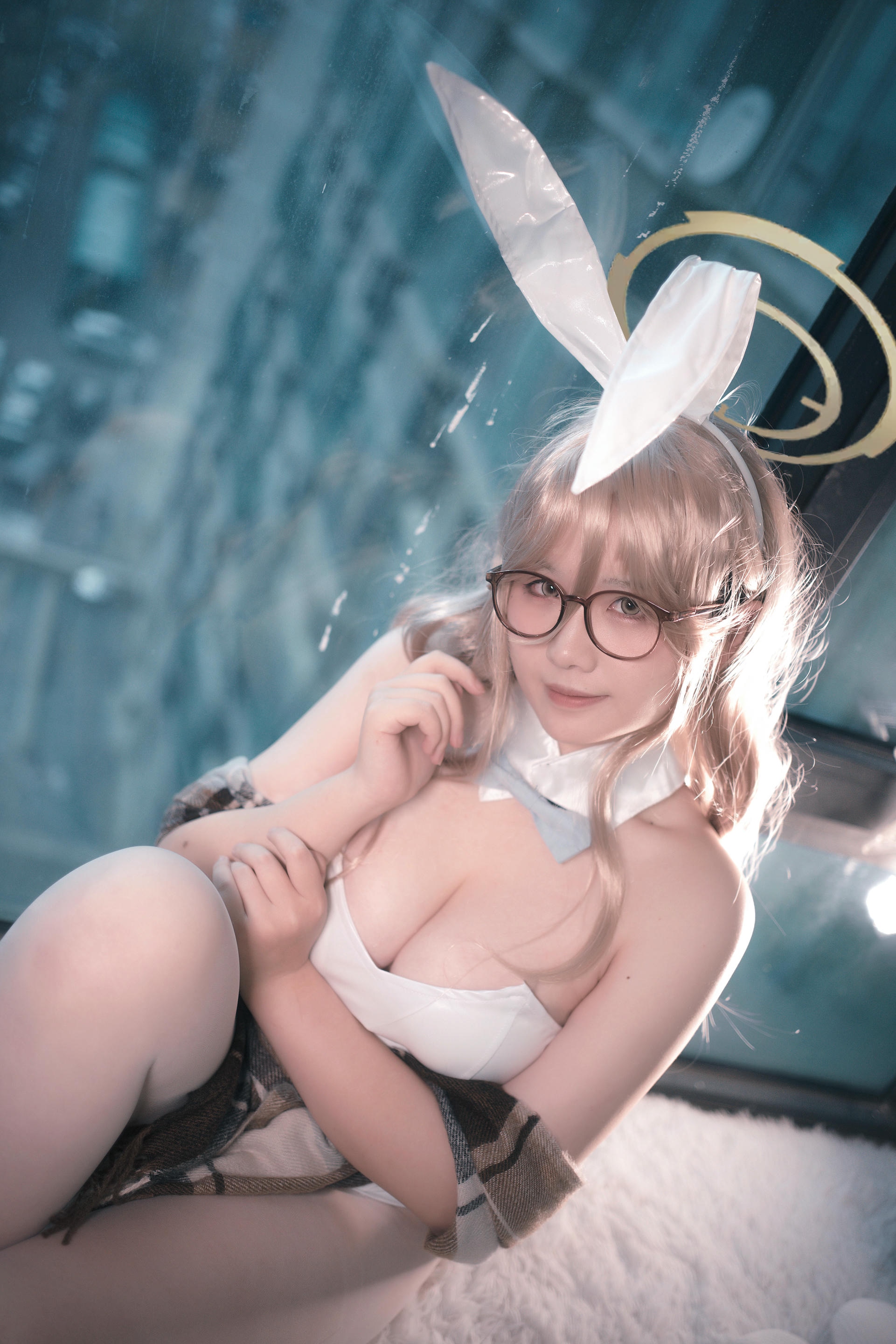 【阿半今天很开心】碧蓝档案 兔茜 兔女郎 [47P7V-349MB] - 猫爪