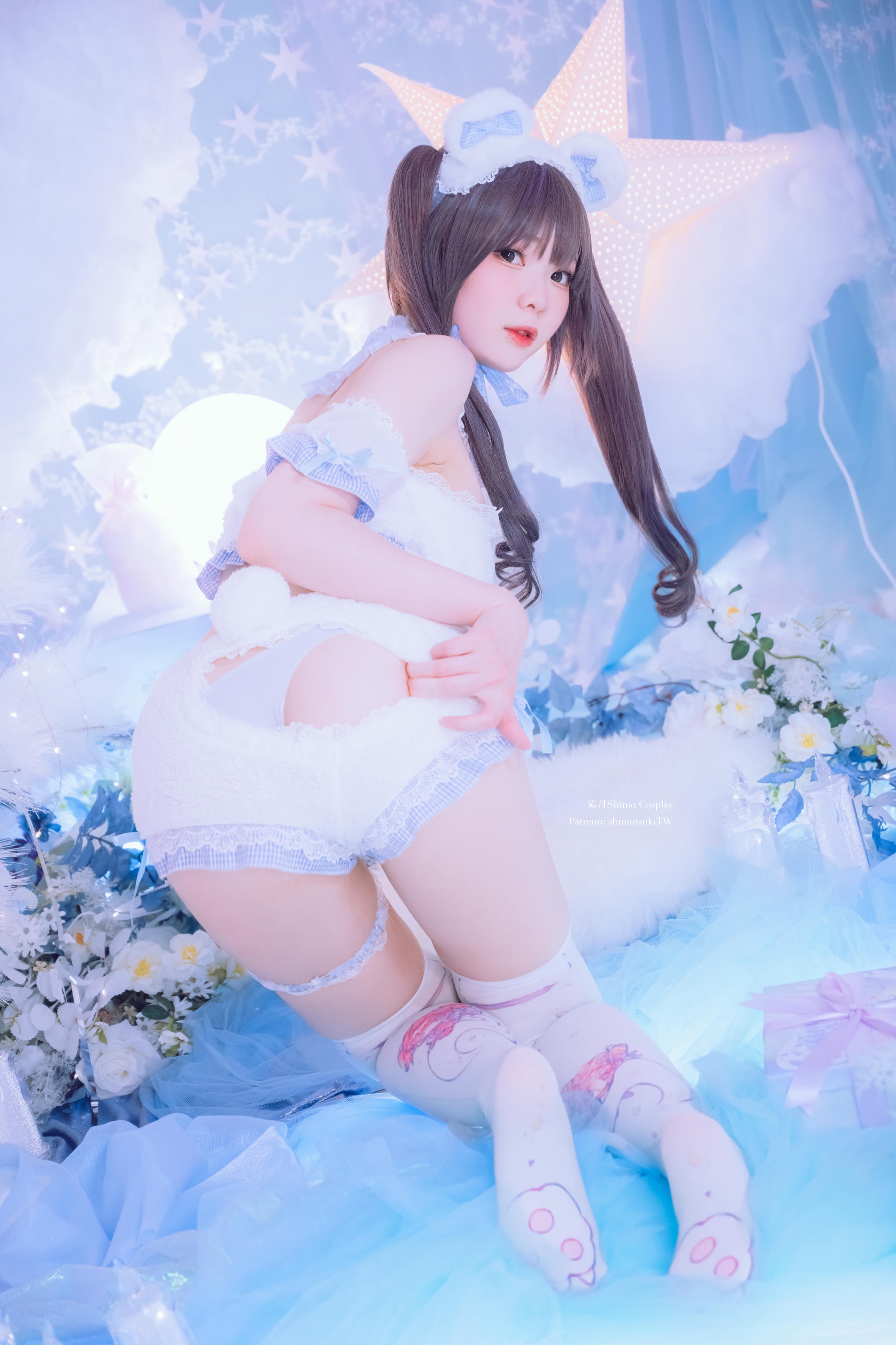 【霜月shimo】冬日白熊 [16P-384MB] - 猫爪