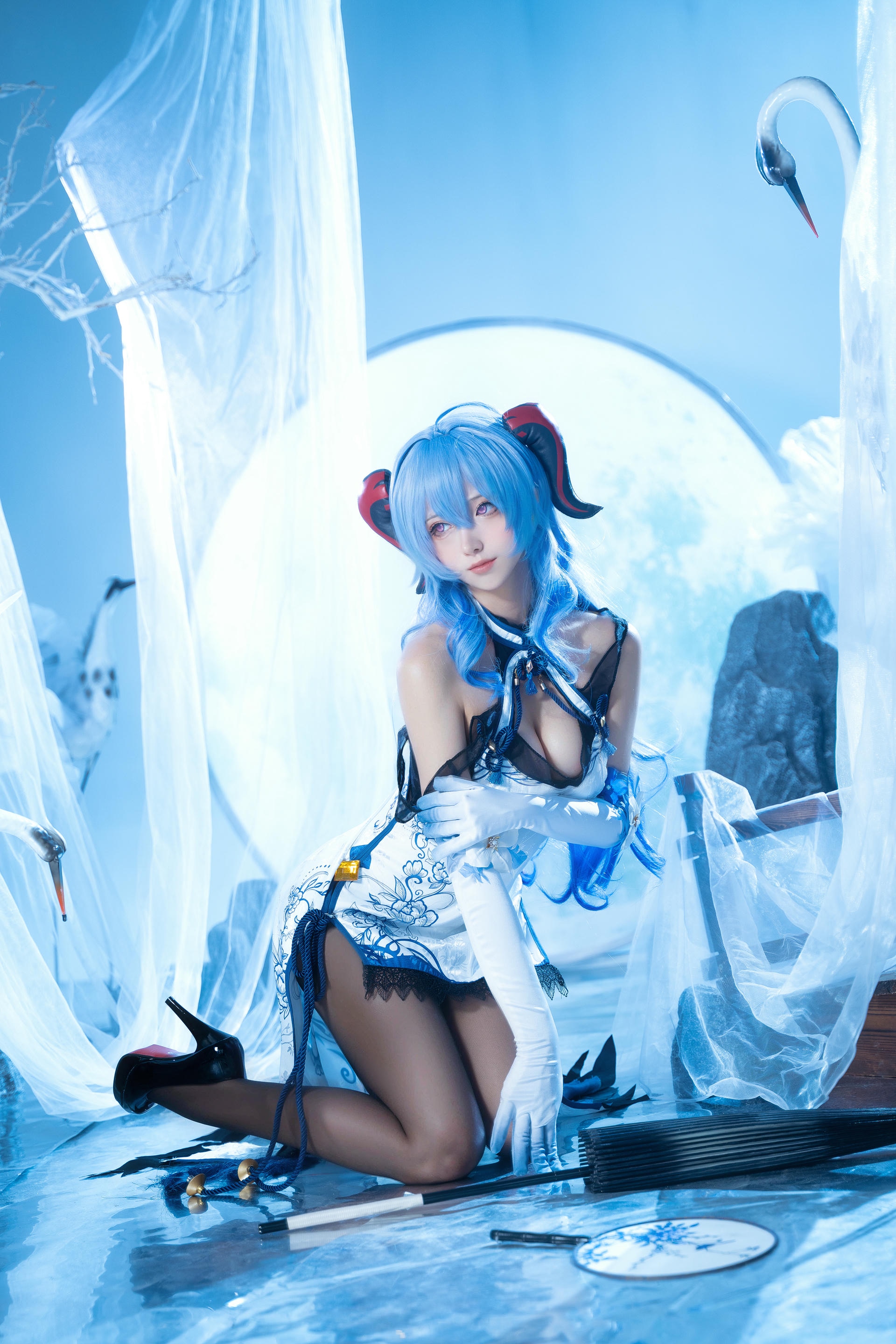 【seya狮砸】原神 甘雨青花瓷 [12P-139MB] - 猫爪