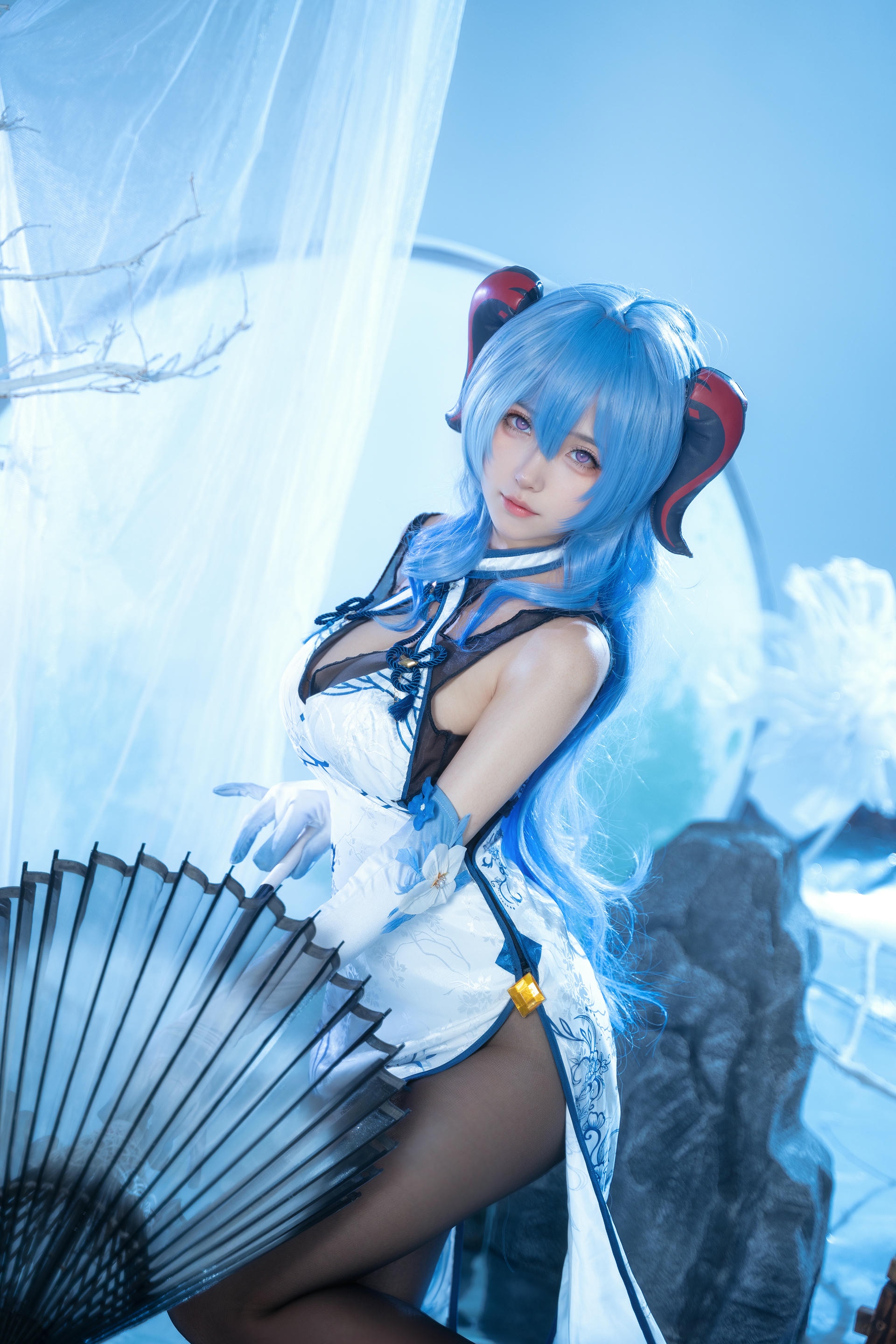 【seya狮砸】原神 甘雨青花瓷 [12P-139MB] - 猫爪