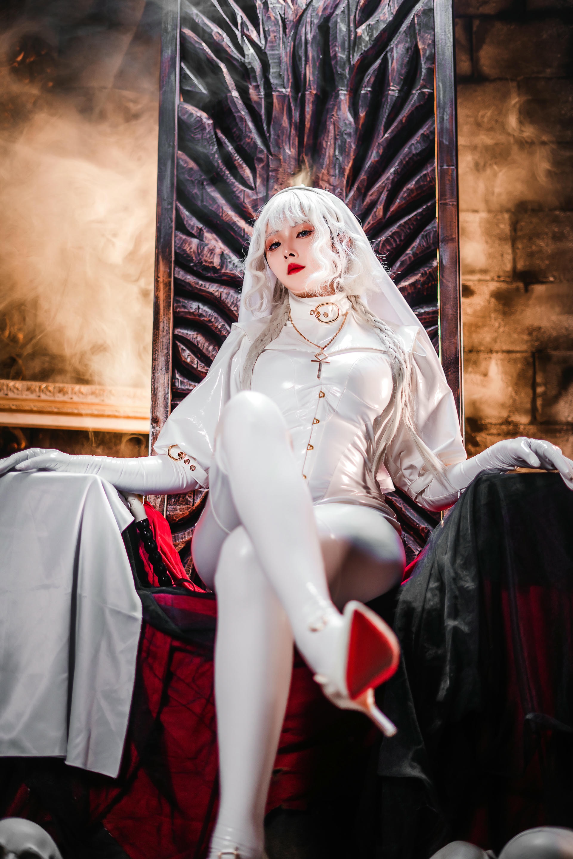 【Natsuko夏夏子】白修女 [60P1V-619MB] - 猫爪