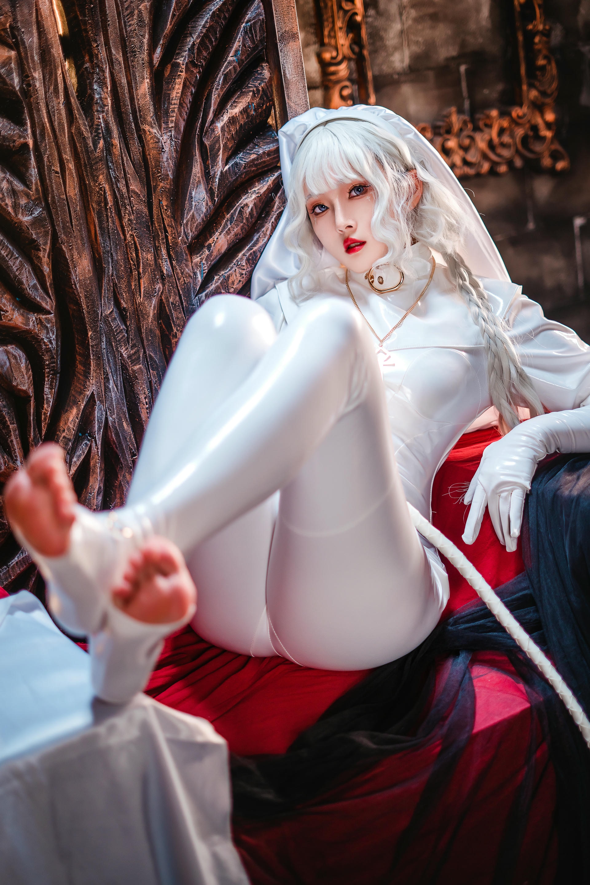 【Natsuko夏夏子】白修女 [60P1V-619MB] - 猫爪