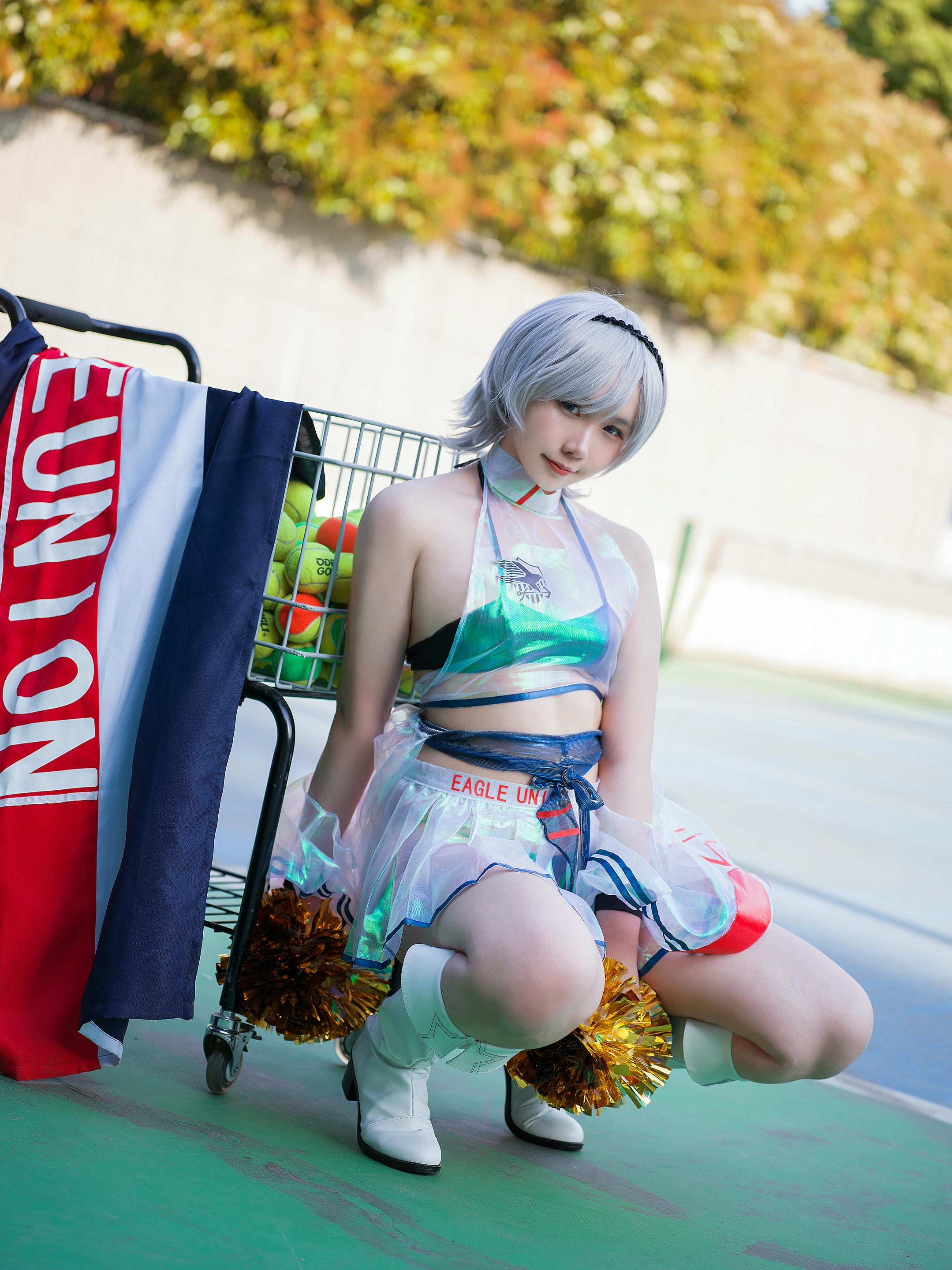 【麻花酱】碧蓝航线 里诺透明啦啦队 [30P-670MB] - 猫爪