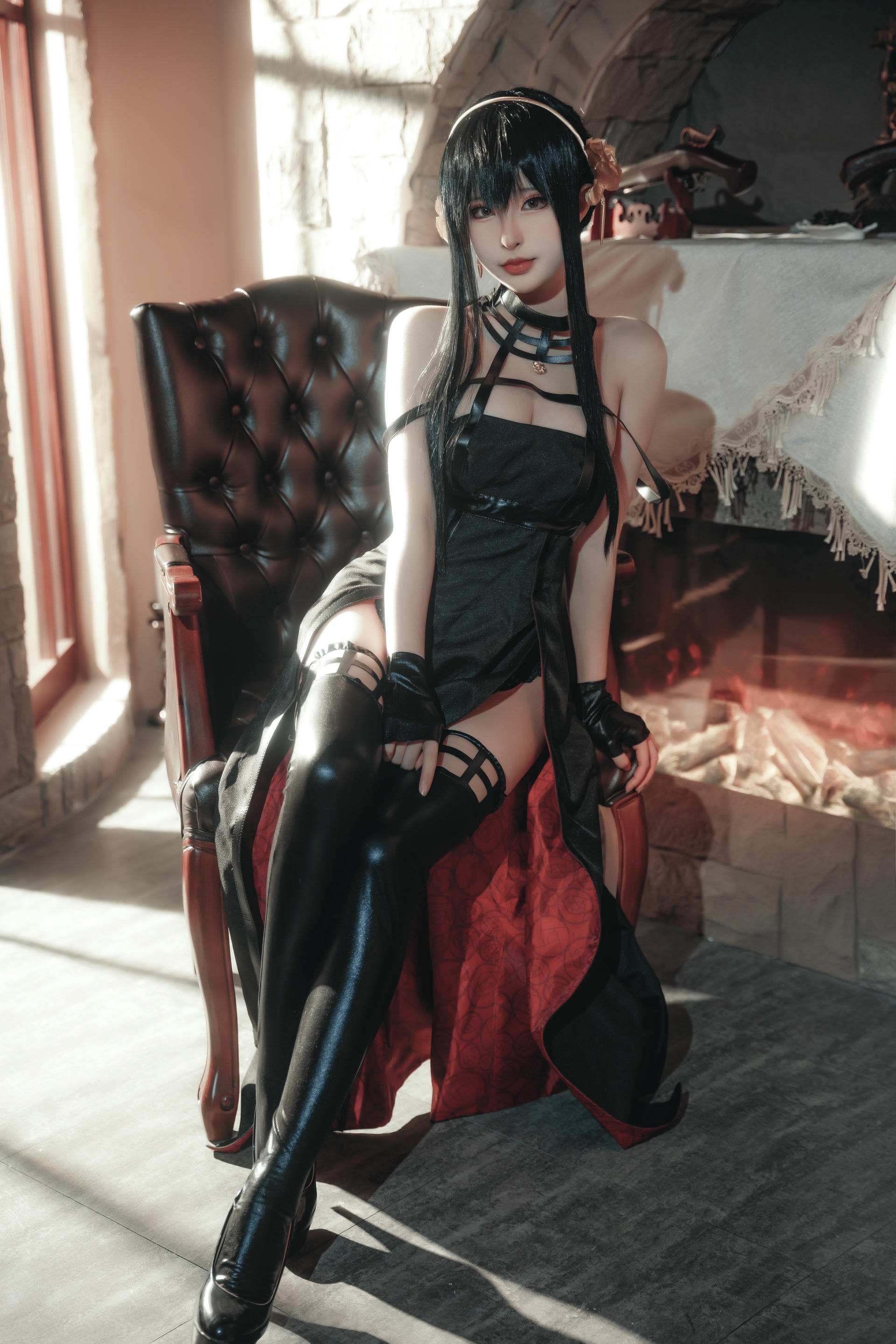 【清水由乃】间谍过家家 约尔战斗服 [30P-487MB] - 猫爪