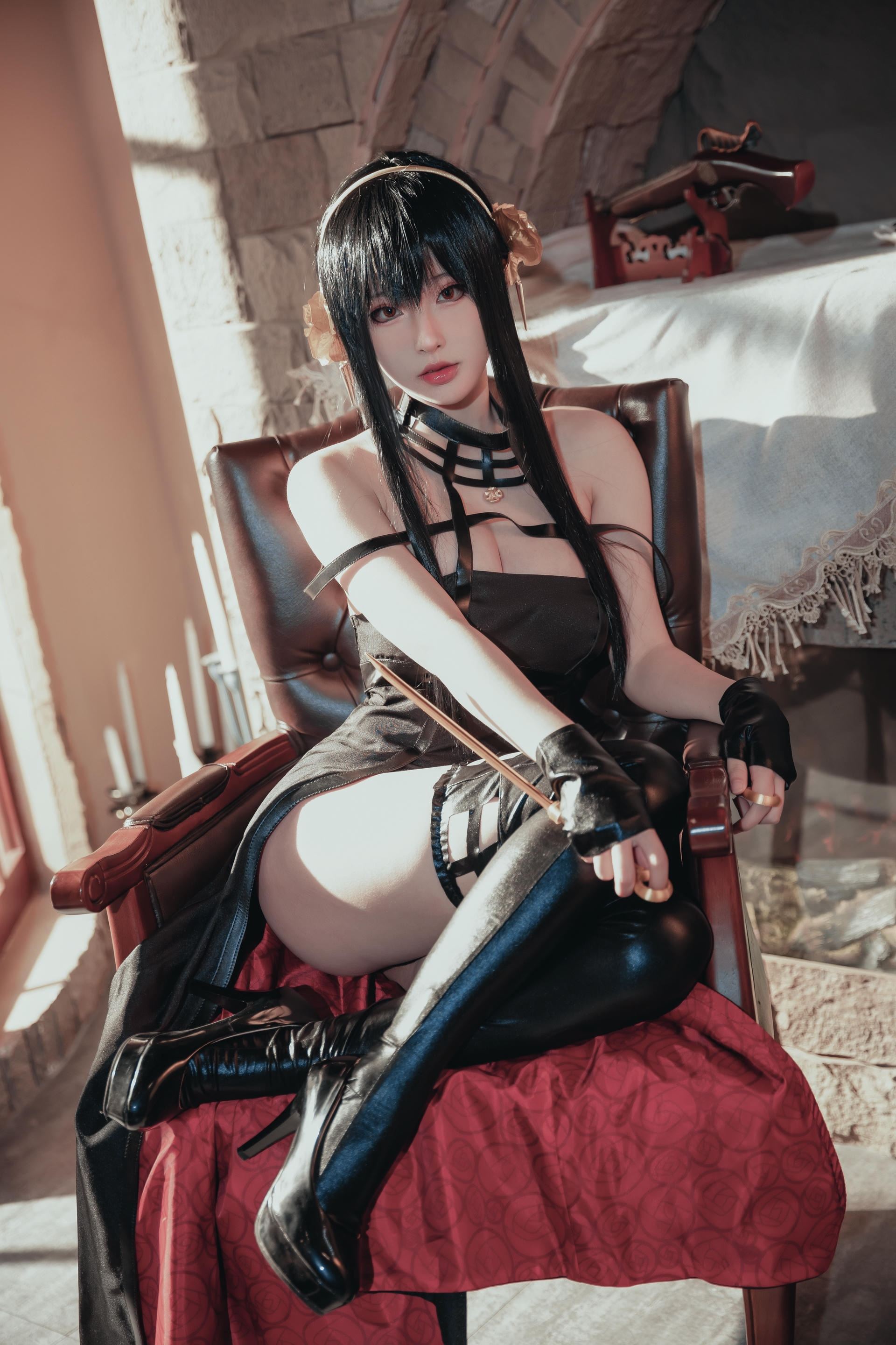 清水由乃-间谍过家家 约尔战斗服 [30P-487MB] - 柚子肉