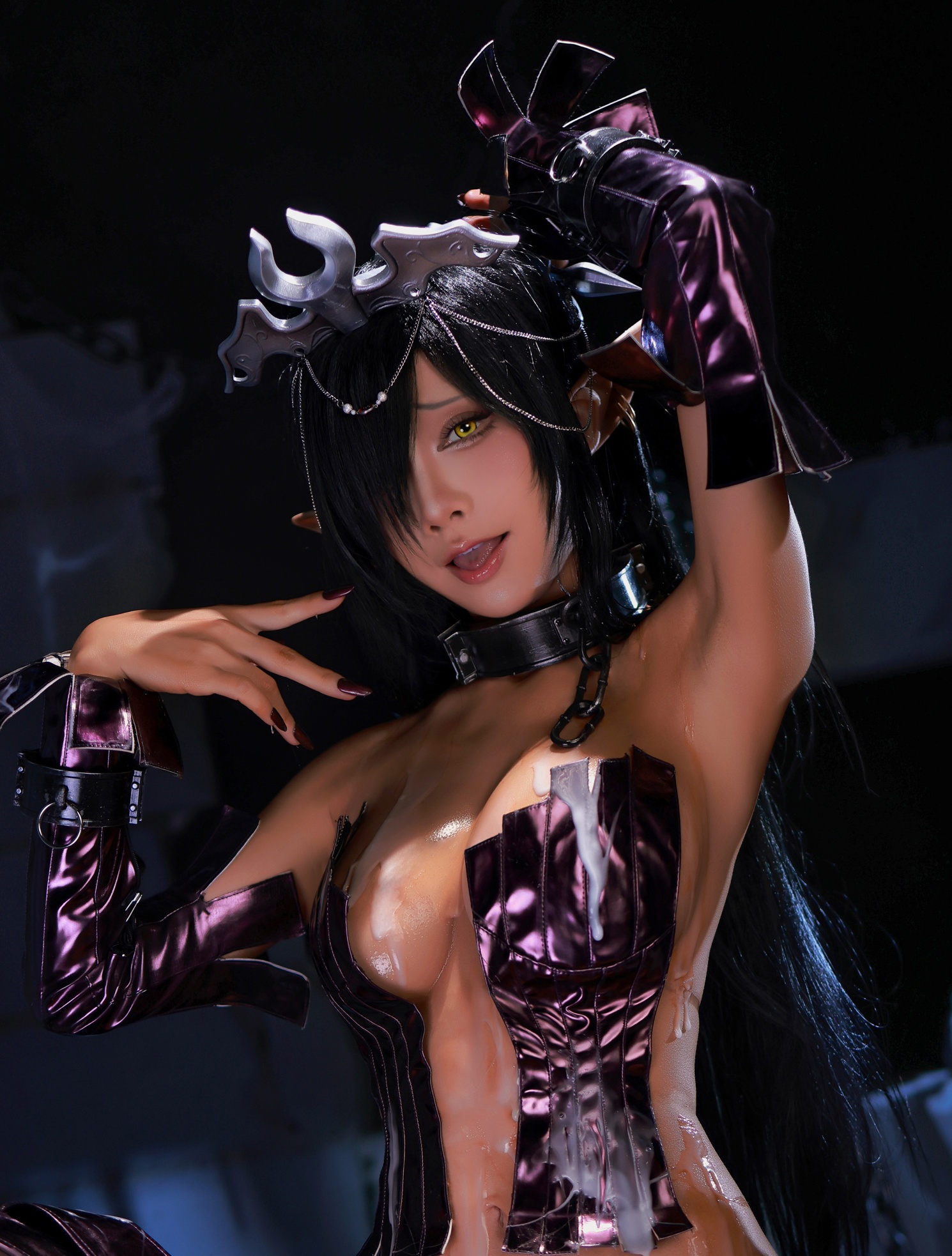 【水淼Aqua】C105-黑兽系列 [111P-165MB] - 猫爪