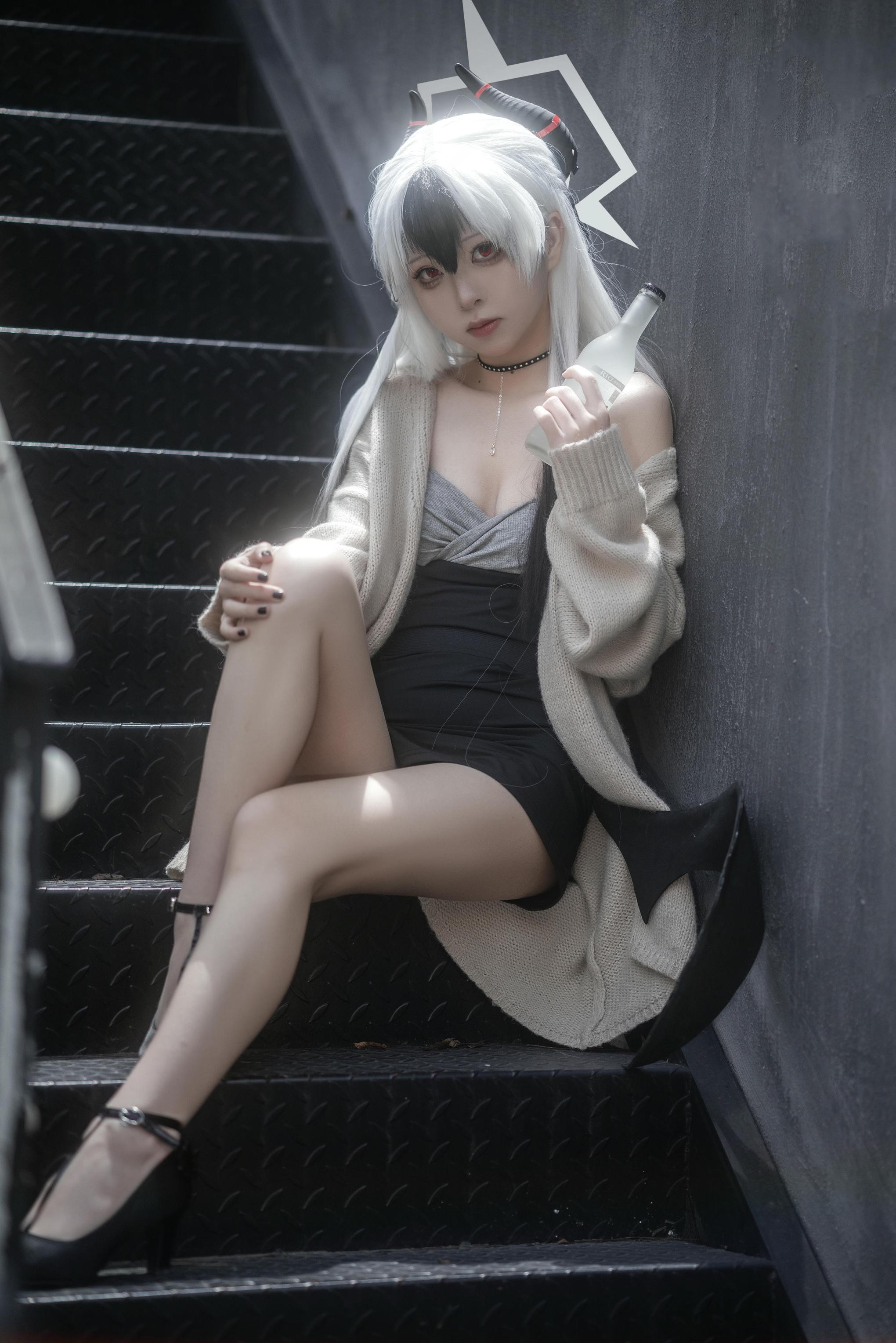 矢量鱼-蔚蓝档案 鬼方佳代子礼服 [32P-438MB] - 柚子肉