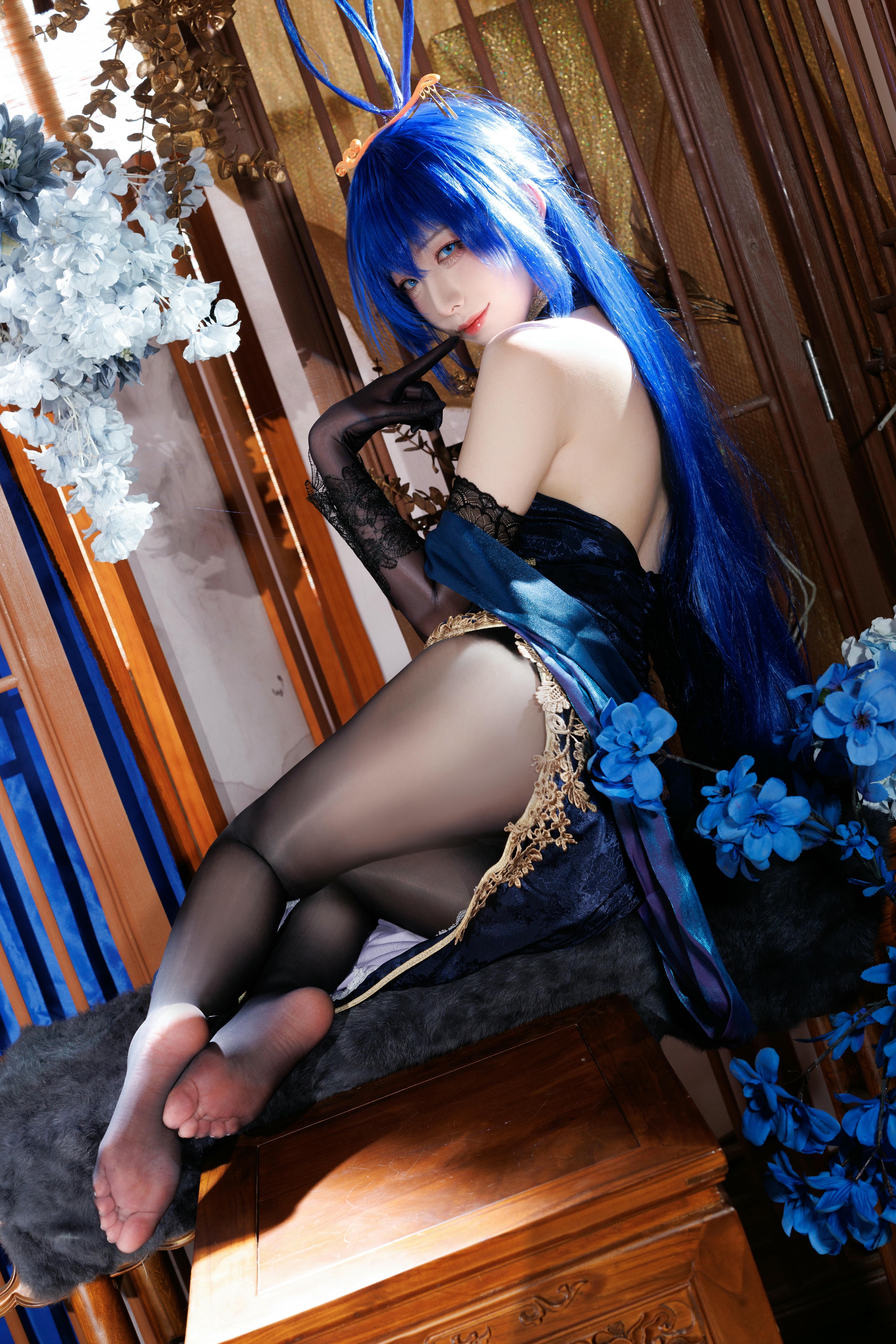 【封疆疆v】碧蓝航线 花园旗袍 [40P-742MB] - 猫爪