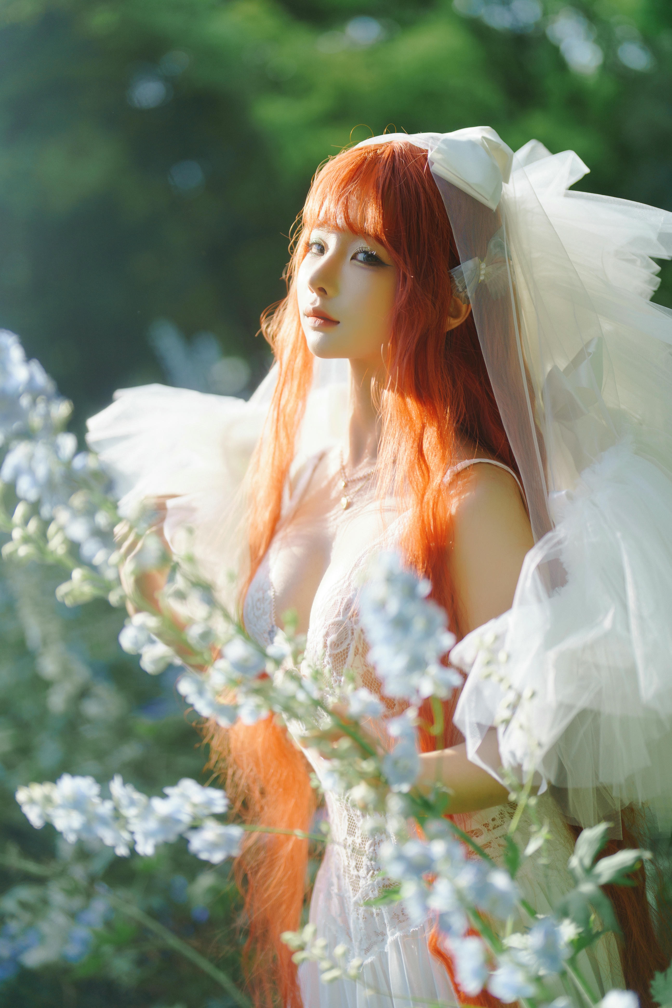 【蠢沫沫】《花丛婚纱》 [67P-903MB] - 猫爪