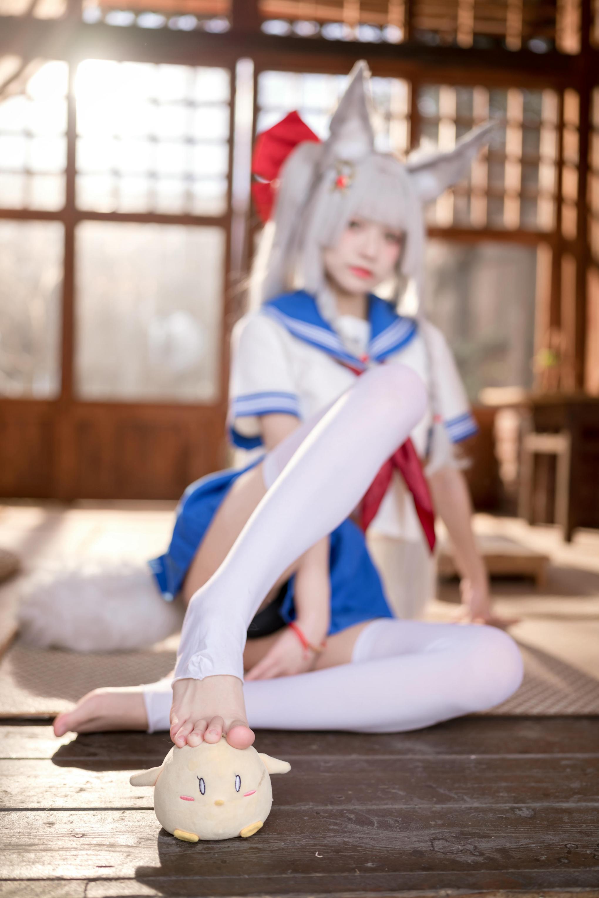 九柒喵-碧蓝航线 朝凪JK [37P-187MB] - 柚子肉