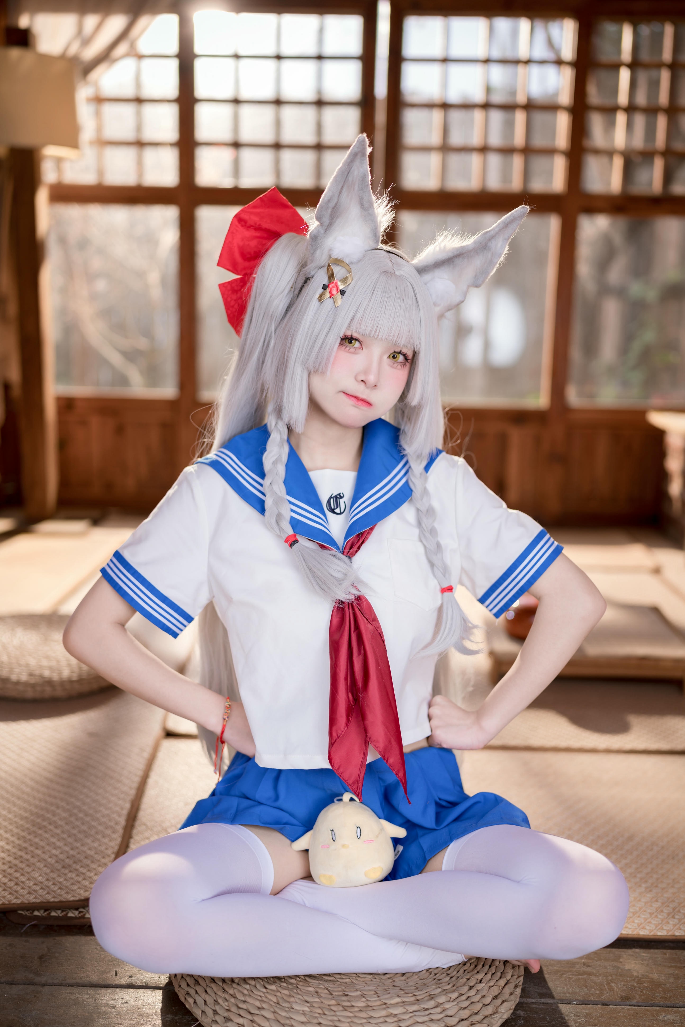 【九柒喵】碧蓝航线 朝凪JK [37P-187MB] - 猫爪