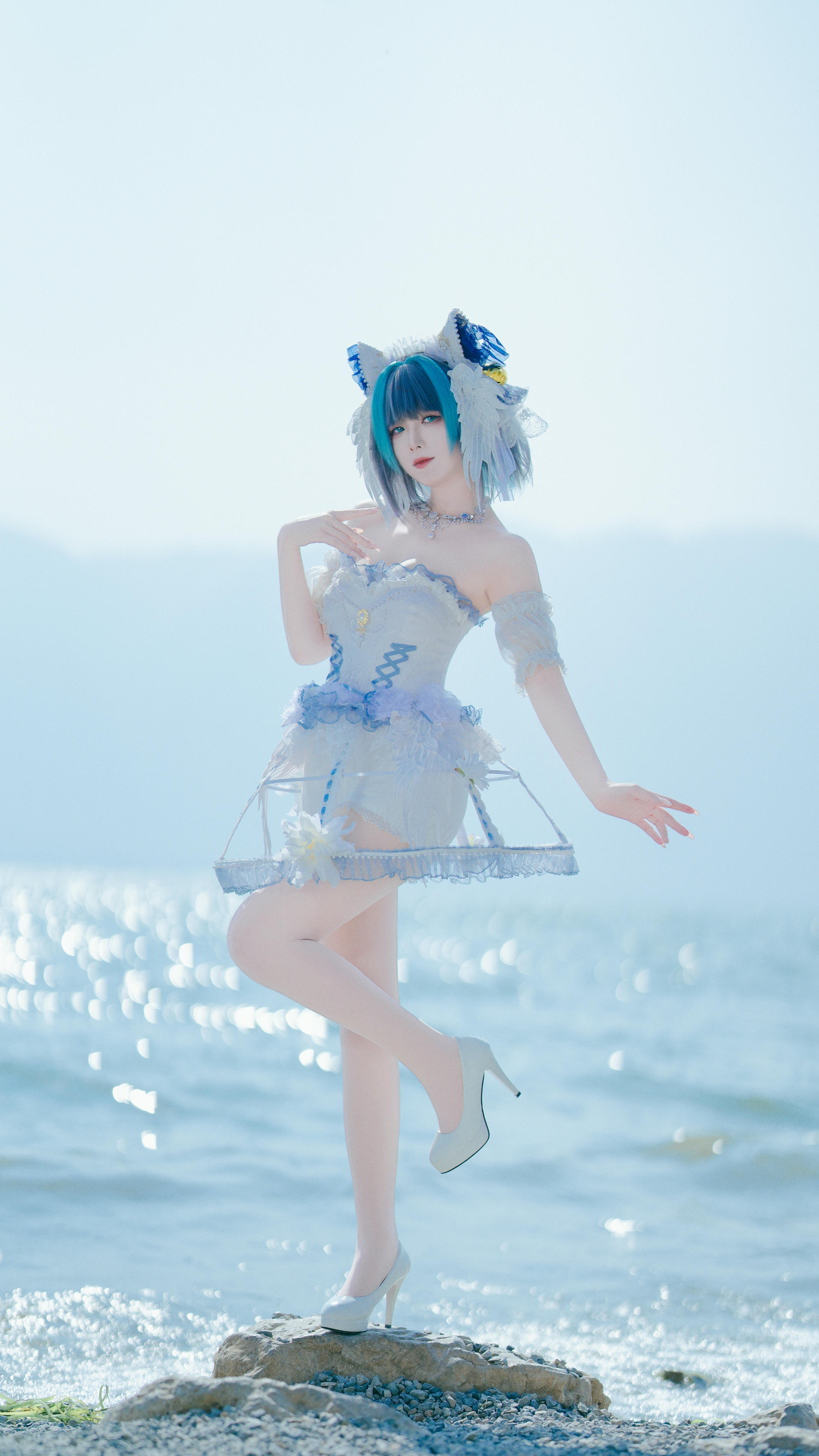 【封疆疆v】碧蓝航线 柴郡小礼服 [10P-105MB] - 猫爪